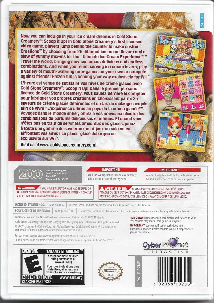 Cold Stone Creamery Scoop it Up – Anthony's Place