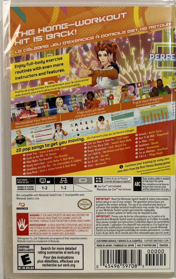 Fitness Boxing 2 Rhythm and Exercise – Anthony's Place