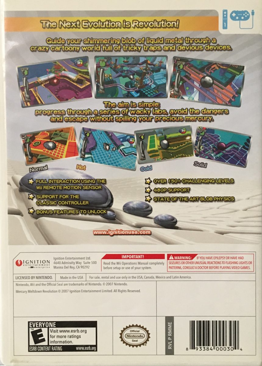 Mercury Meltdown Revolution – Anthony's Place