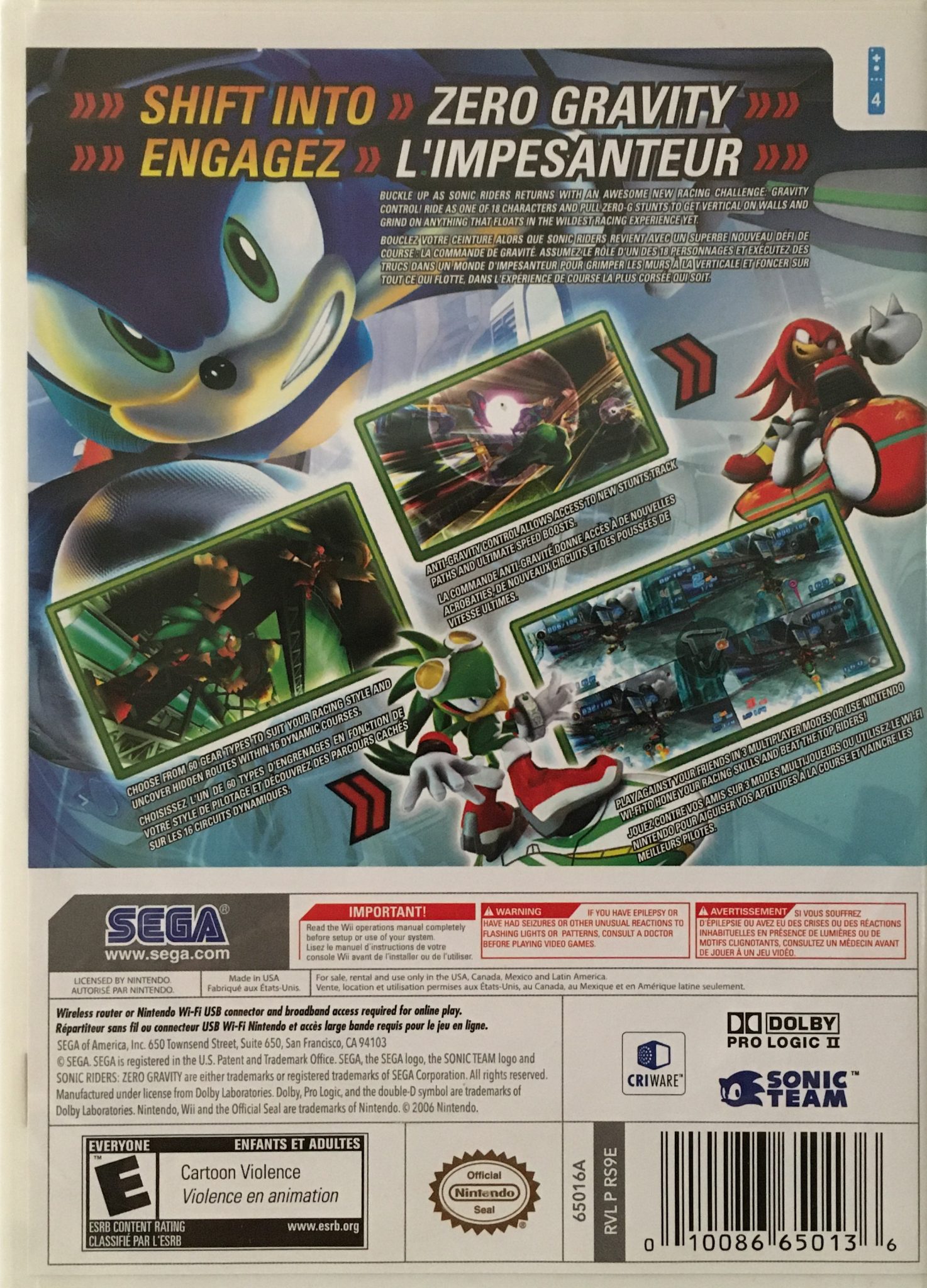 Sonic Riders Zero Gravity – Anthony's Place