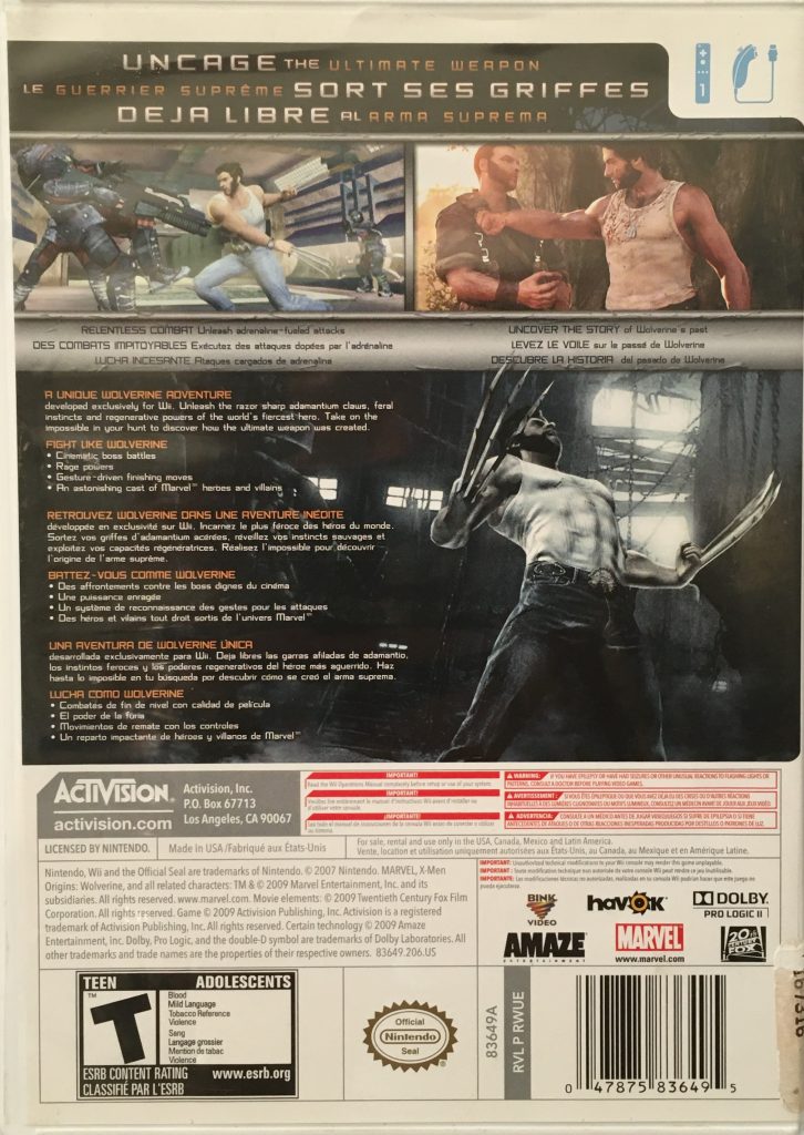 X-Men Origins Wolverine – Anthony's Place