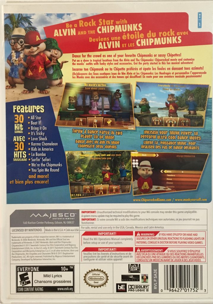 Alvin and the Chipmunks Chipwrecked – Anthony's Place