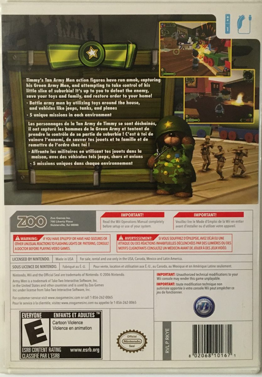 Army Men Soldiers of Misfortune – Anthony's Place