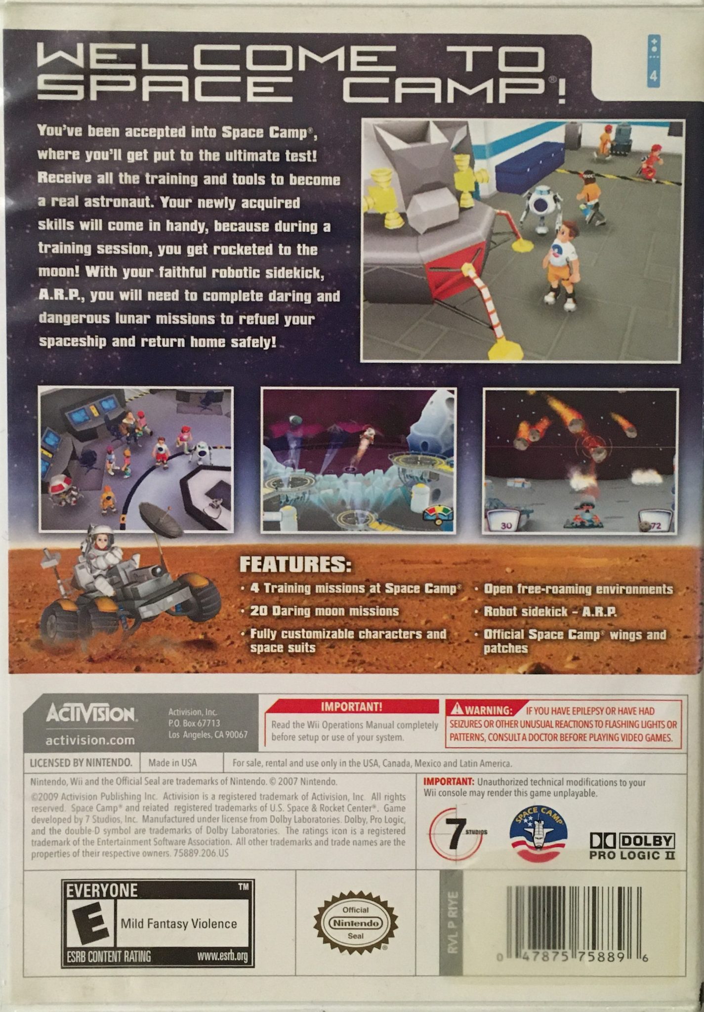 Space Camp – Anthony's Place