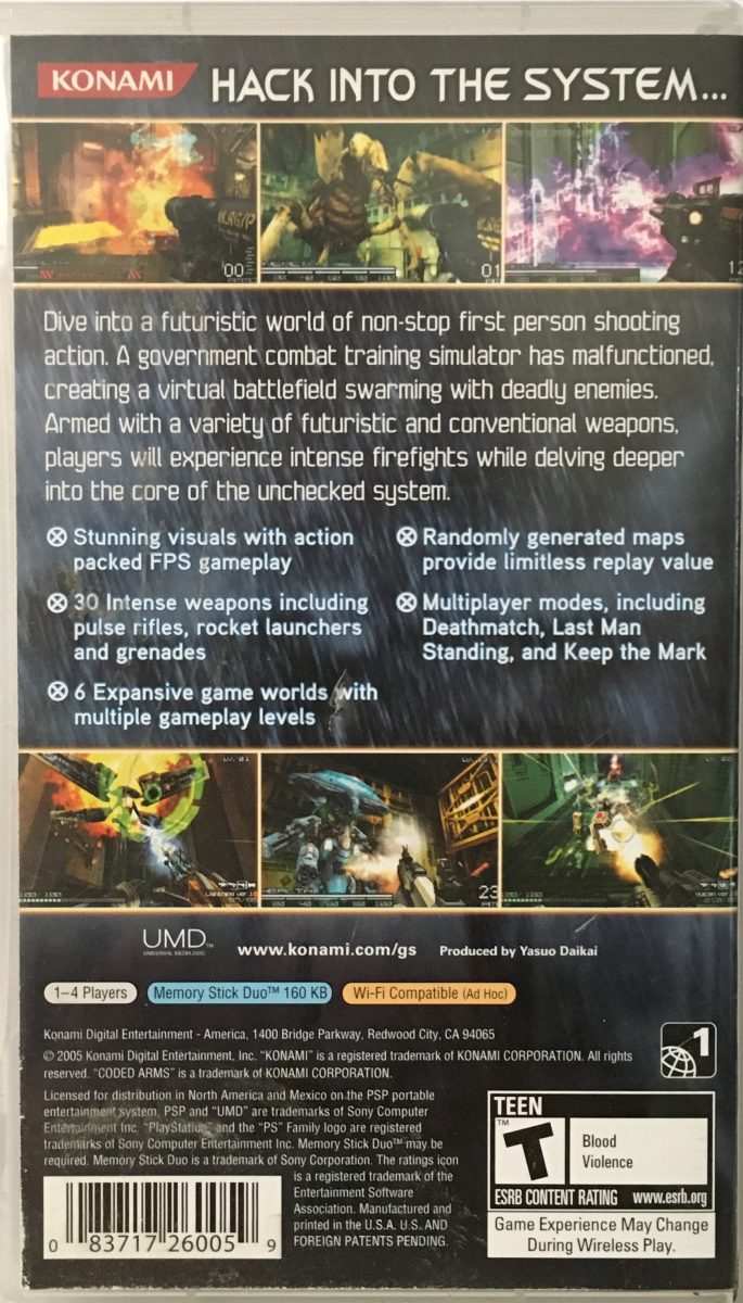 Coded Arms – Anthony's Place