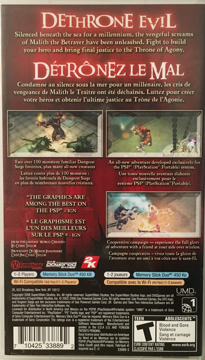 Dungeon Siege – Throne of Agony – Anthony's Place