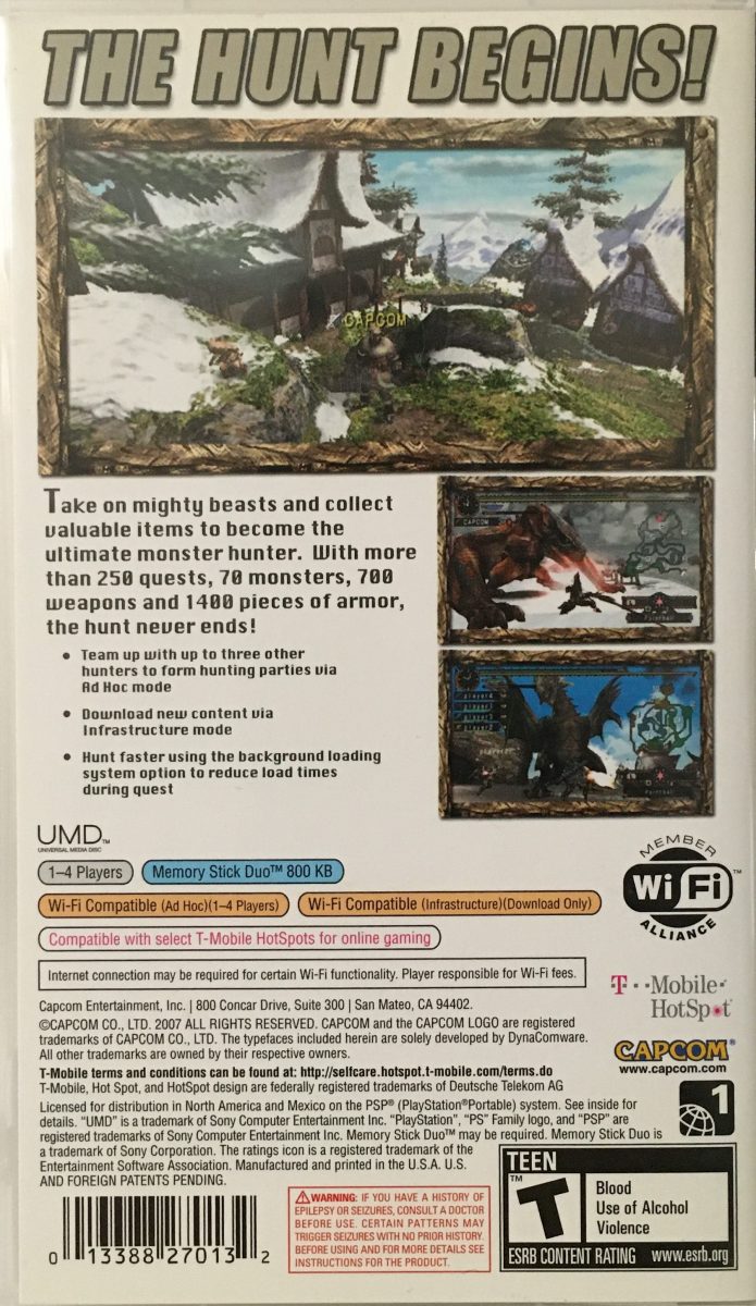 Monster Hunter Freedom 2 – Anthony's Place