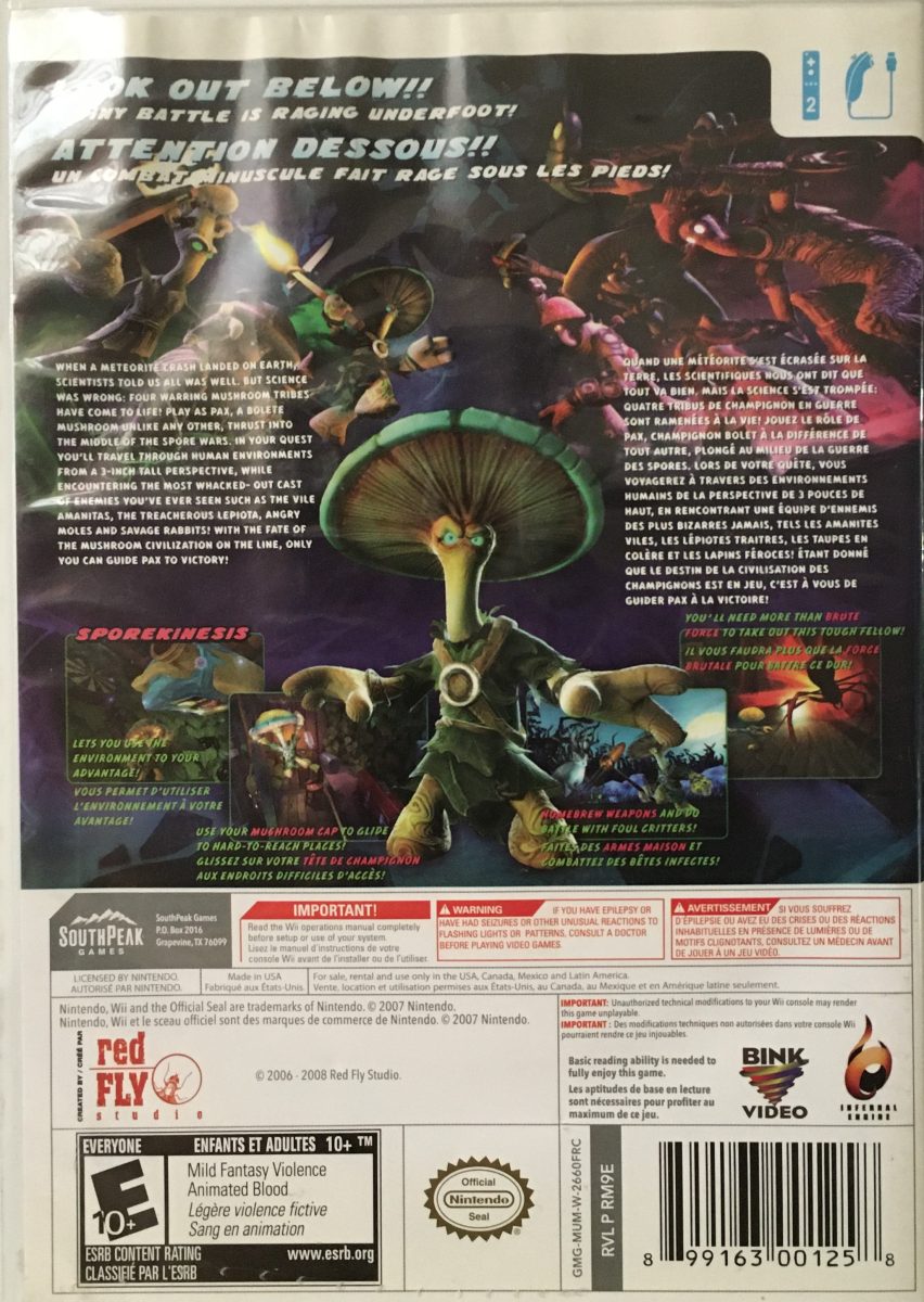 Mushroom Men – The Spore Wars – Anthony's Place