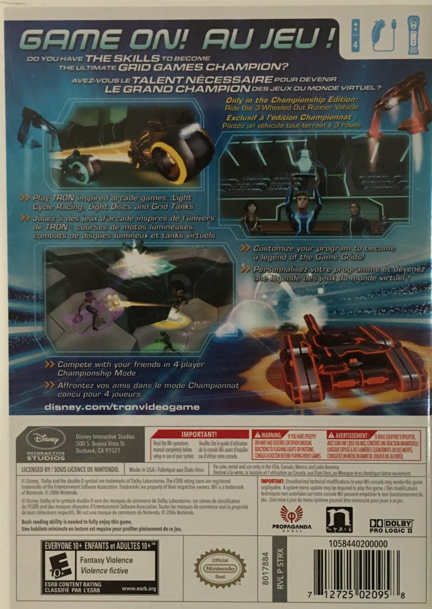 Tron – Evolution – Battle Grids – Anthony's Place