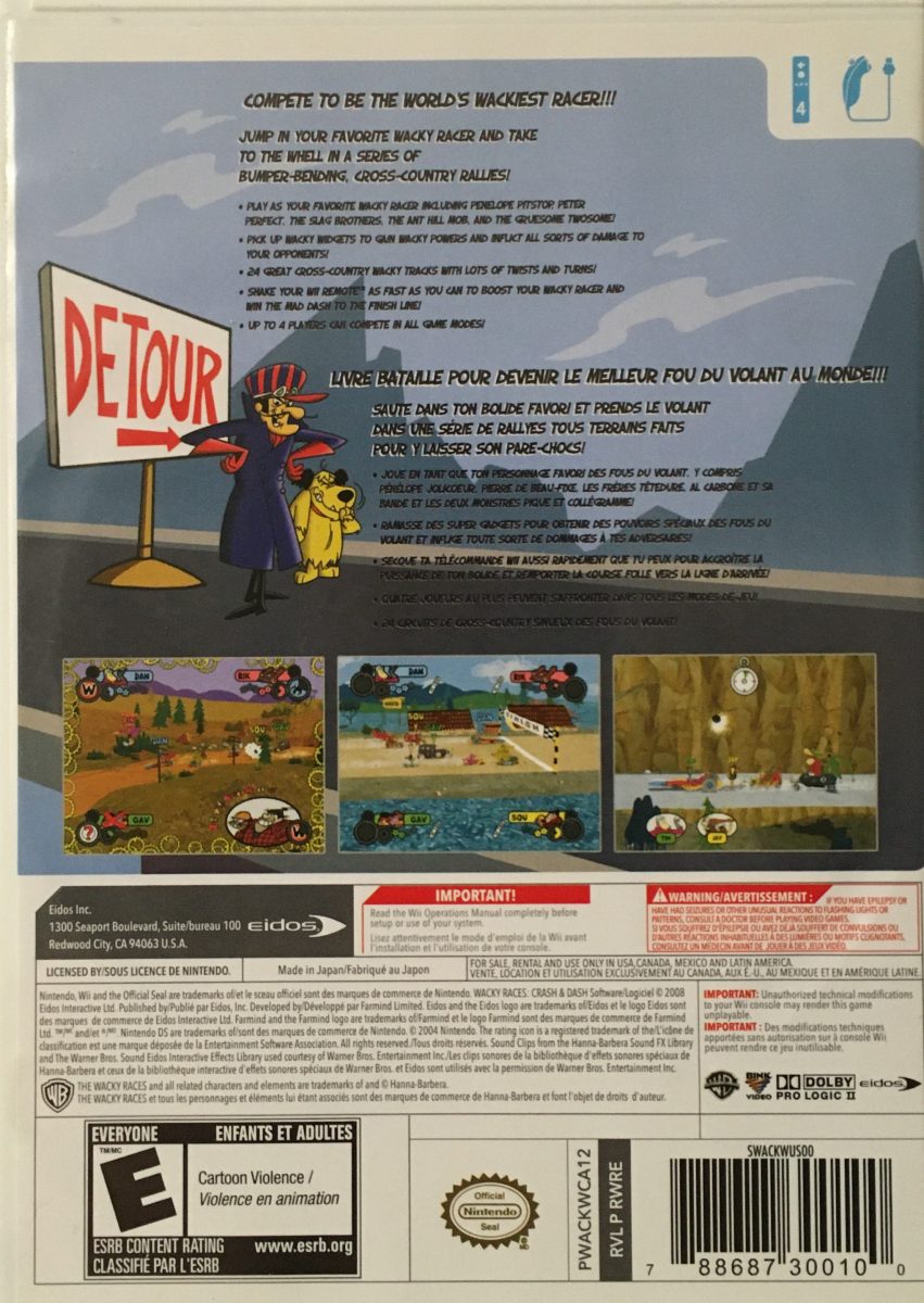 Wacky Races – Crash and Dash – Anthony's Place