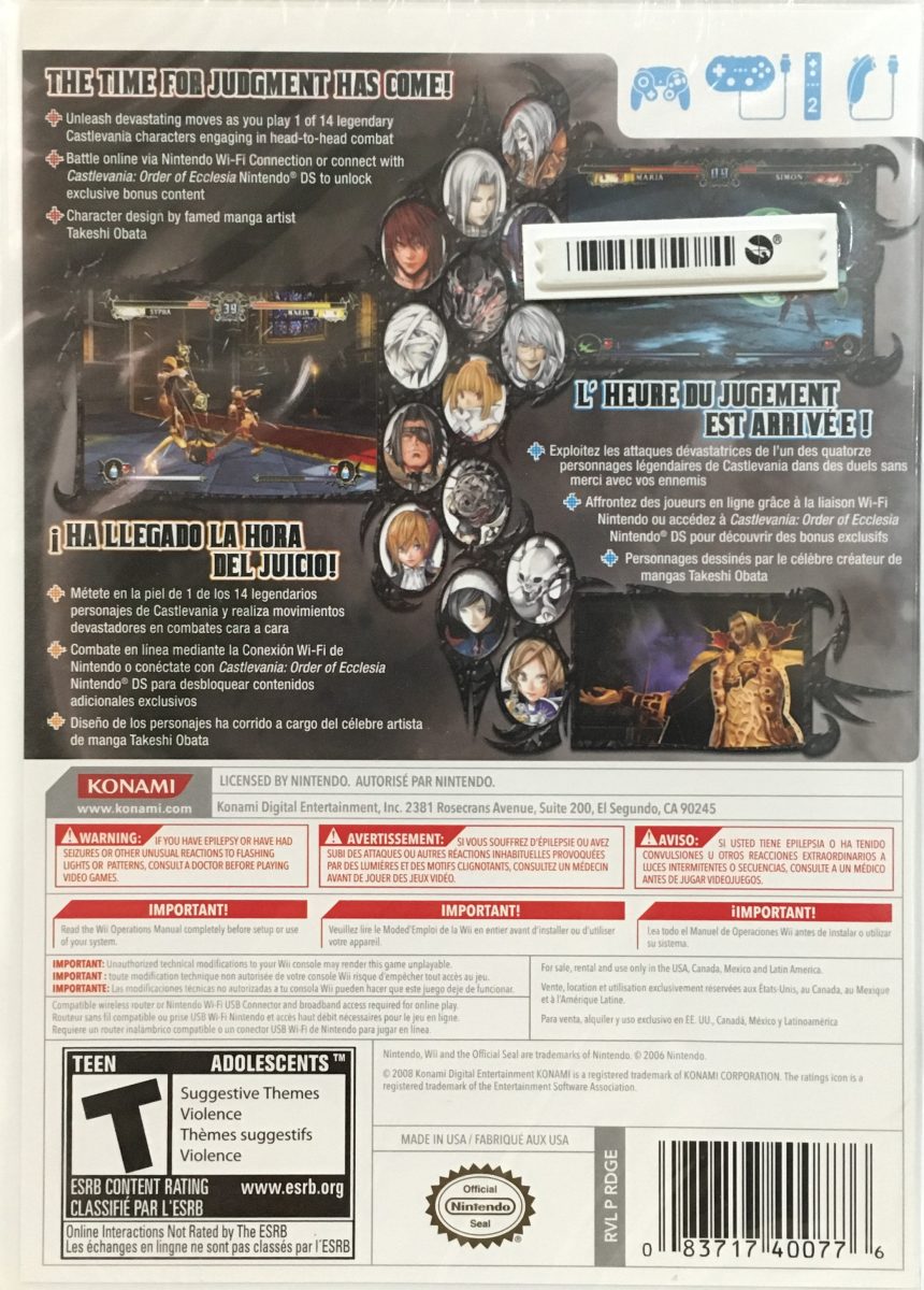 Castlevania Judgment – Anthony's Place