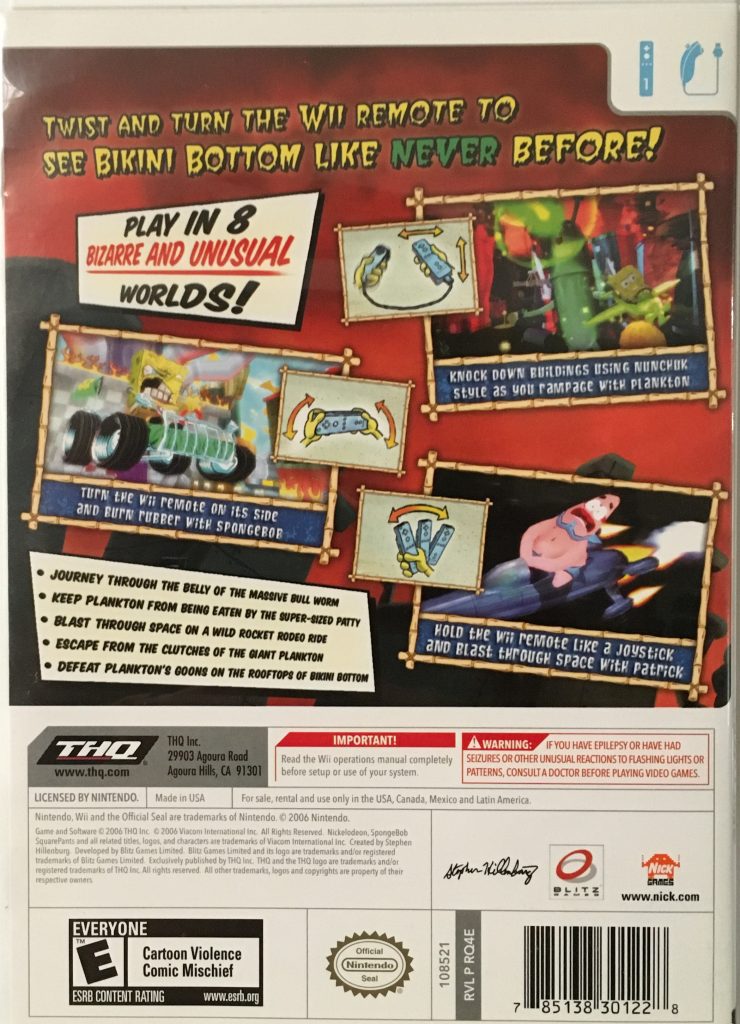 Nickelodeon SpongeBob SquarePants – Creature from the Krusty Krab ...