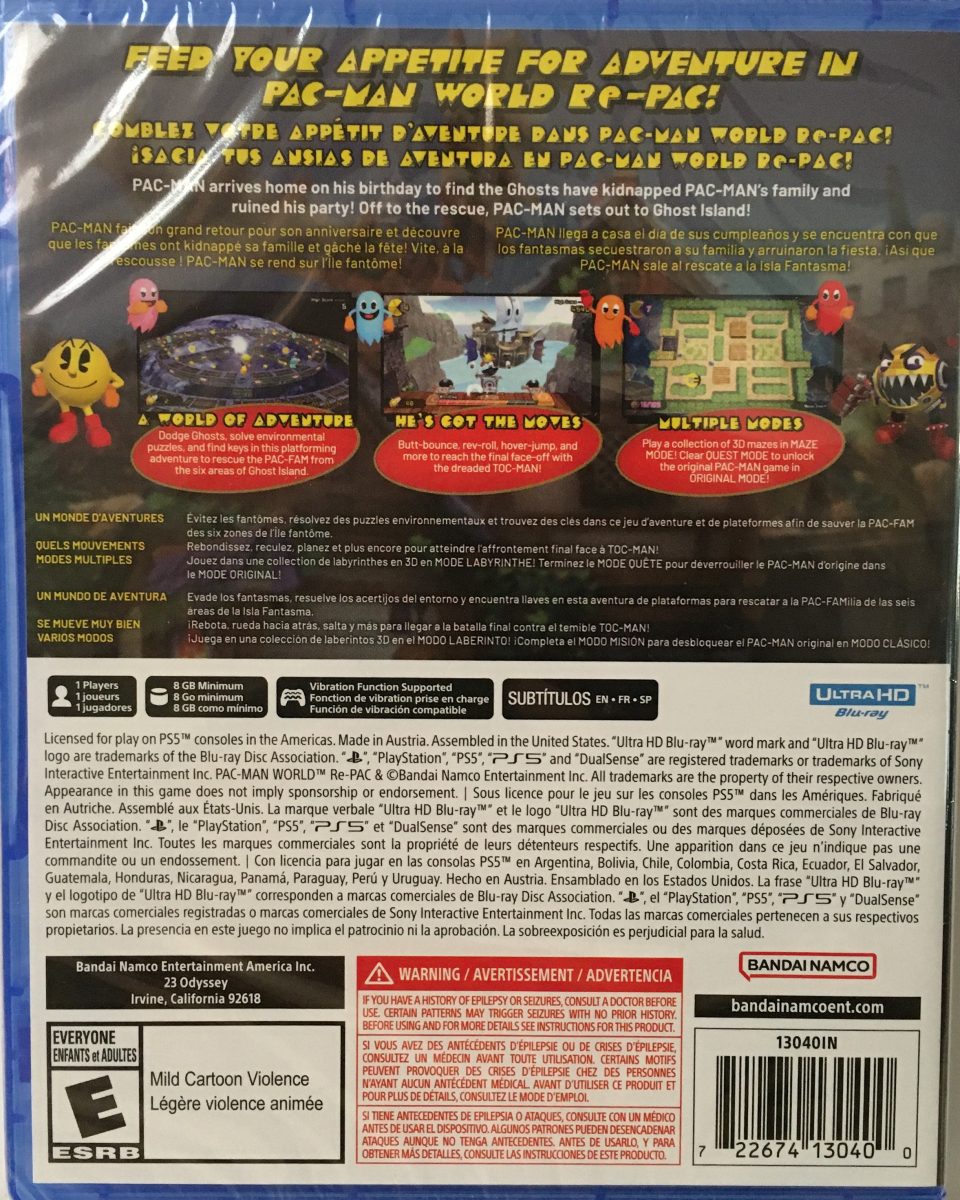 Pac-Man World Re-Pac – Anthony's Place