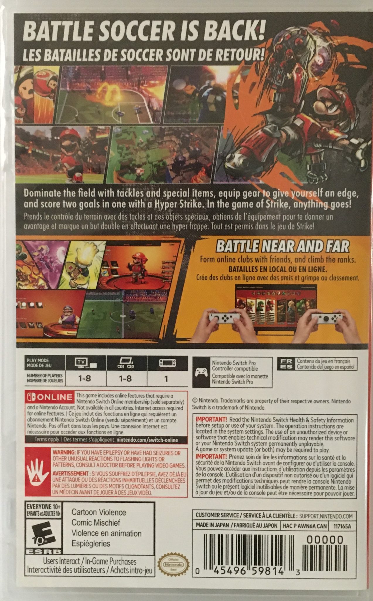 Mario Strikers – Battle League – Anthony's Place